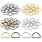 Amazon.com: Swpeet 120Pcs 1/2 Inch - 13mm 4Colors Multi-Purpose Metal D ...