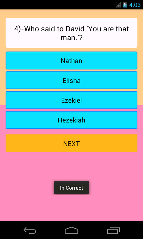 Bible Quizzes David Quiz - App on Amazon Appstore