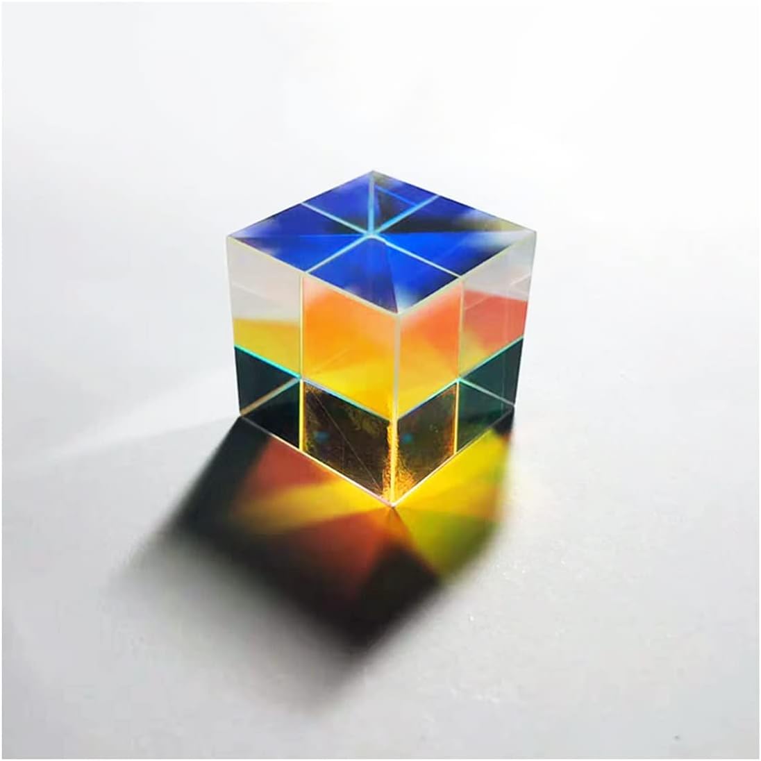 Lab Microscope Accessories 20 * 20 * 20mm Cube Prism Optical Glass ...