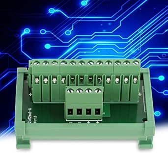 Amazon.com: 12 Position Power Distribution DIN Rail Mount Interface ...