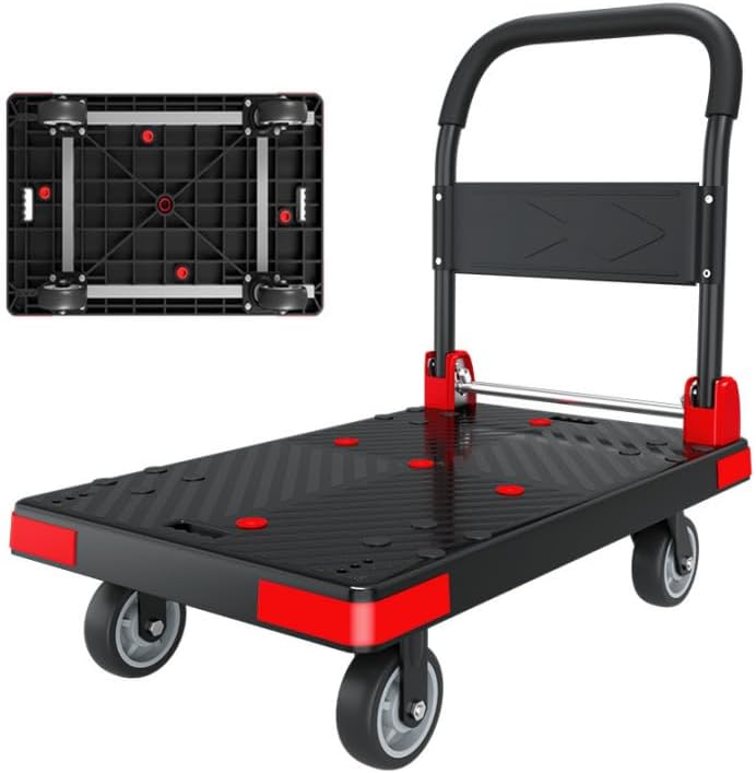 Folding Platform cart Dolly cart Push Cart Dolly Moving Platform (1600 ...