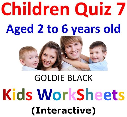 Children Quiz Book 7 : Kids Worksheets (Interactive) eBook : Black ...