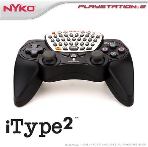 IType2 Dual Analog Controller with built in Keypad for Sony PS2 ...