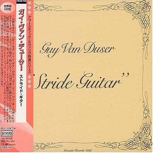 GUY VAN DUSER - Stride Guitar (Mini Lp Sleeve) - Amazon.com Music