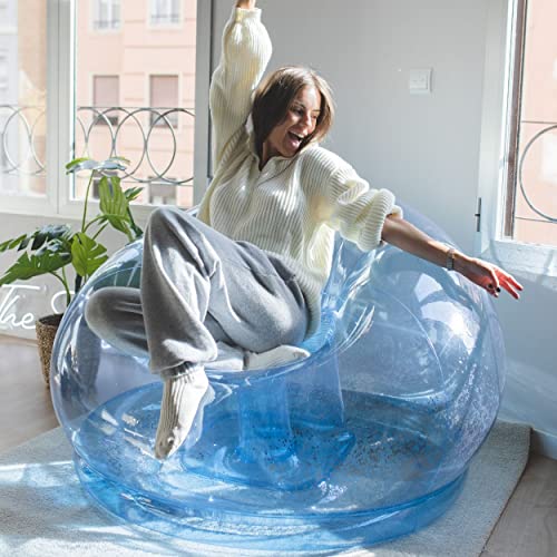 Flamingueo Giant Bean Bag Inflatable Bean Bag, Resistant PVC, Youth ...