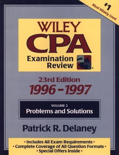 Buy Wiley CPA Examination Review: Problems and Solutions (Accounting ...
