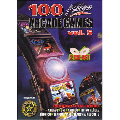 Amazon.com: GLOBAL STAR SOFTWARE 100 Great Arcade Action Games ...