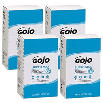 GOJO 7272-04 2000 mL Supro Max Hand Cleaner, PRO TDX 2000 Refill, (Case ...