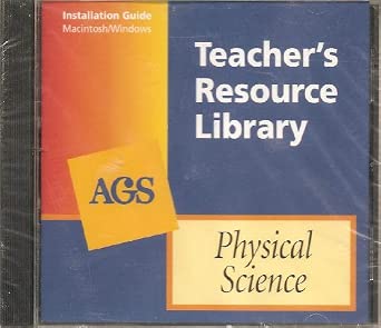 PHYSICAL SCIENCE TEACHER'S RESOURCE LIBRARY CD-ROM FOR WINDOWS AND MAC ...