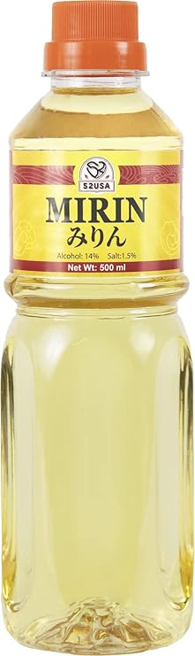 Amazon.com : 52USA Mirin Cooking Wine, Authentic Japanese Seasoning for ...