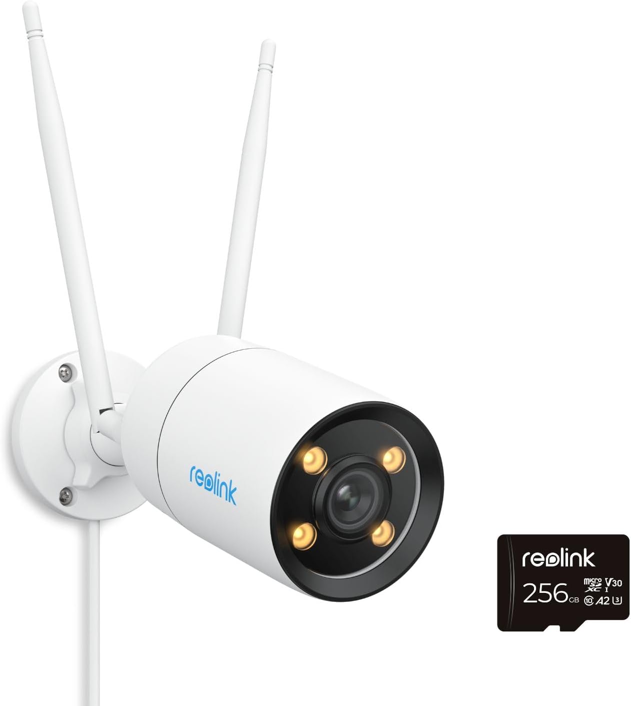 Amazon.com : REOLINK CX410W with 256GB microSD Card Bundle, 2K 4MP, 2.4 ...