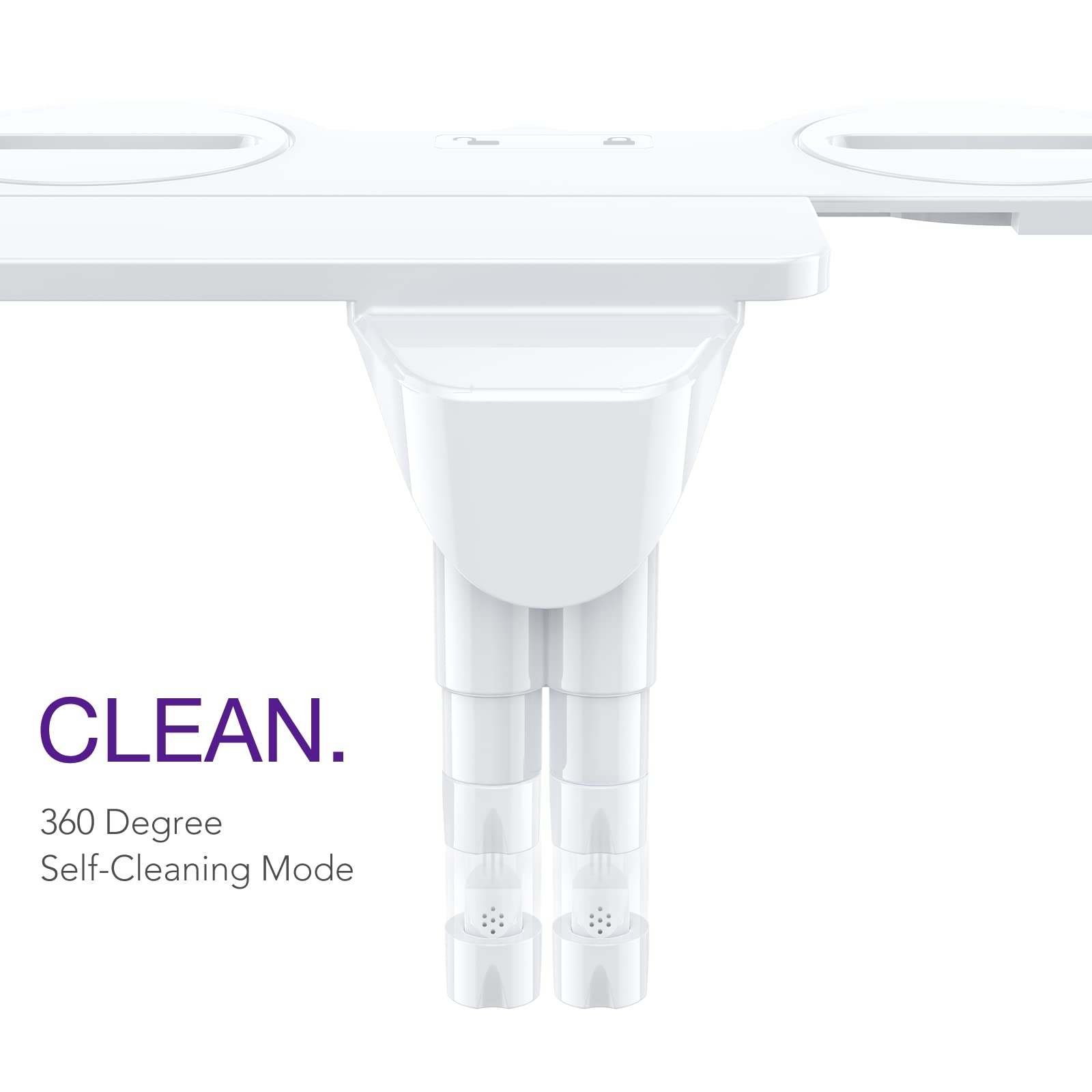 Snapklik.com : Veken Bidet Attachment For Toilet - Ultra-Slim Self ...