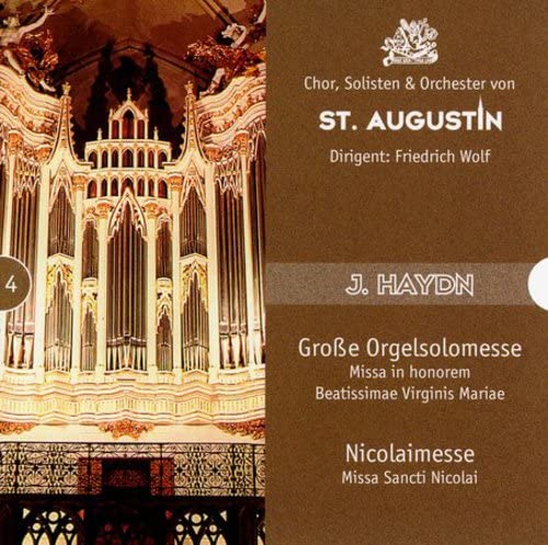 Haydn : Missa Virginis Maria/St Nicola. Chor+Orch.St.Augustin, Wol ...