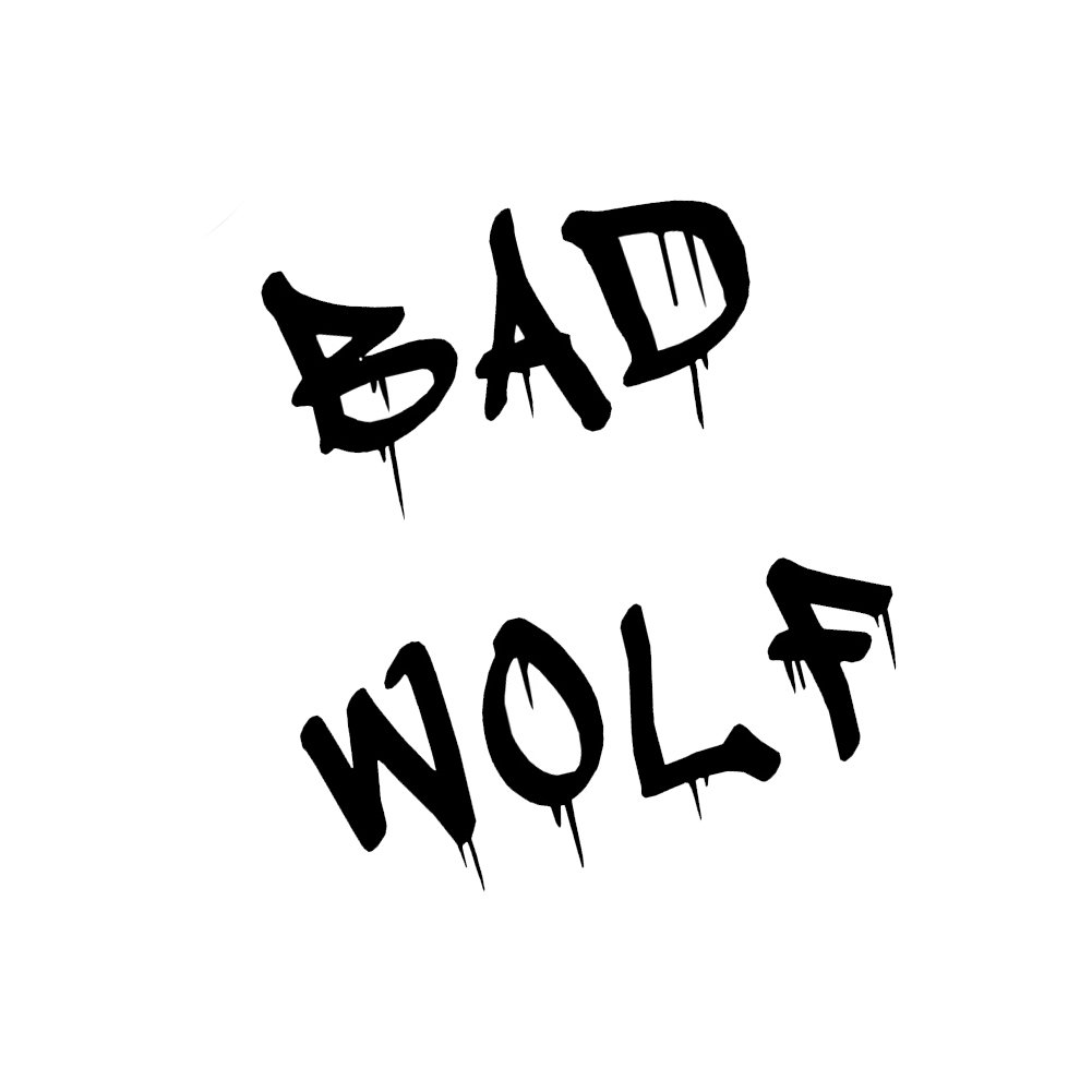 Amazon.com - Dripping Graffiti Bad Wolf 6" Vinyl Sticker Car Decal (6 ...