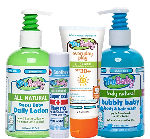 Amazon.com : TruBaby Daily Essentials 4-Piece Starter Set : Health ...