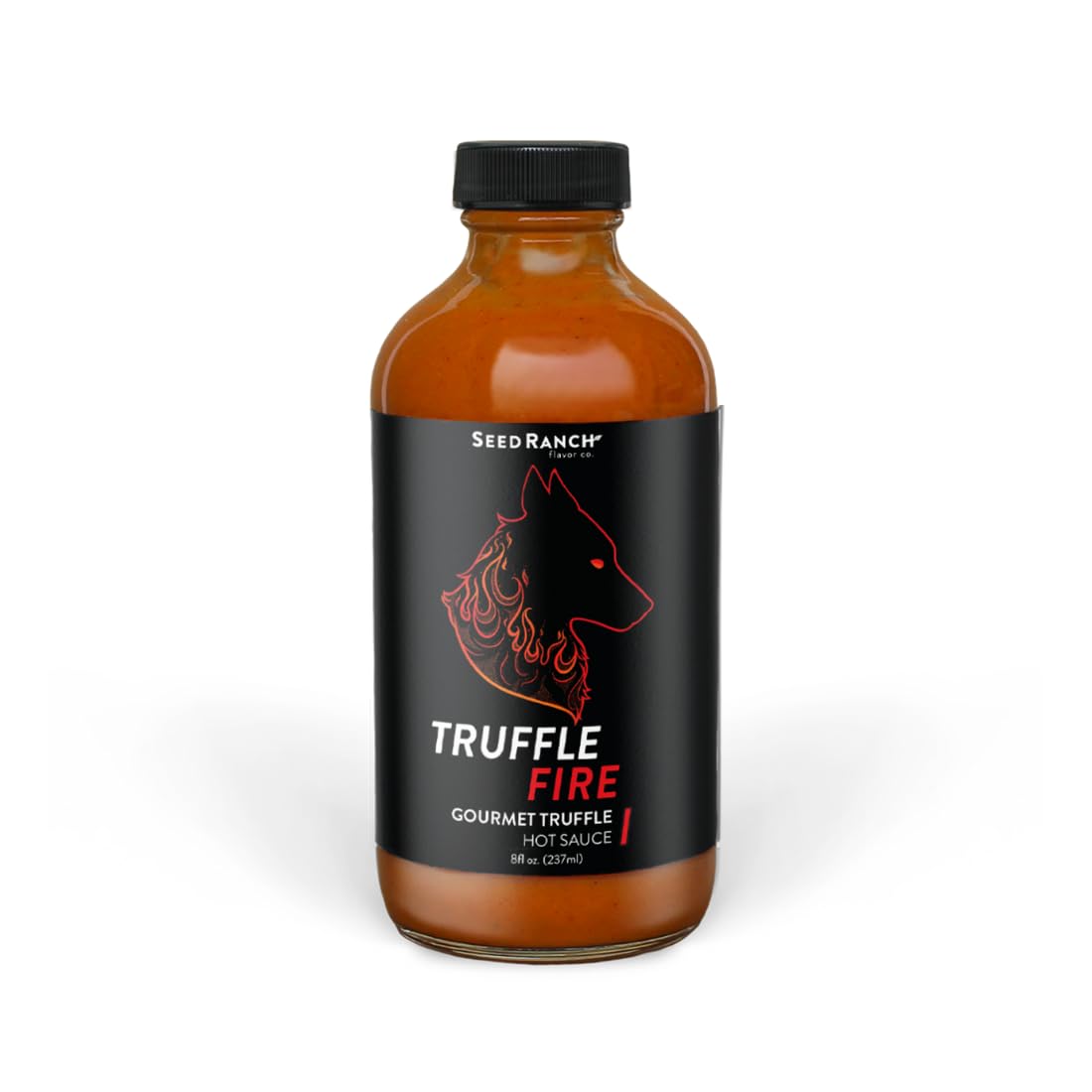 Amazon.com: Seed Ranch Gourmet Truffle Fire Hot Sauce - Spicy Heat ...
