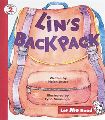 Amazon | Lin's Backpack (Let Me Read, Level 2) | Lester, Helen ...