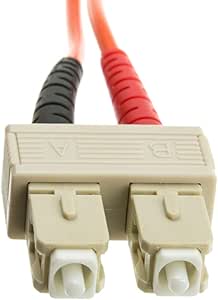 Fiber Optic Cable, 5 Meter (16 feet) SC to SC Subscriber Connector ...