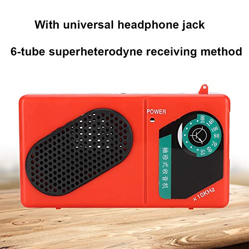 Radio DIY Kit, 3V Zes-buis AM S66E Radio Klassieke Circuit ...