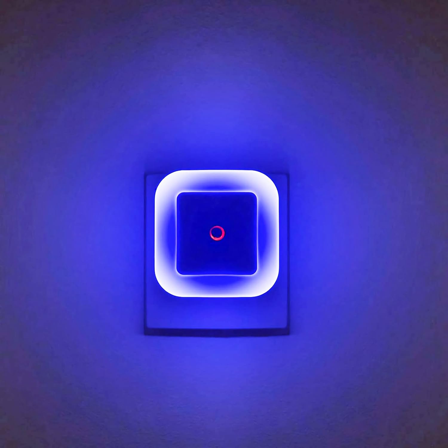 [ Pack of 4 ] Bright Blue Night Lights, Plug Into Wall Light with Light ...