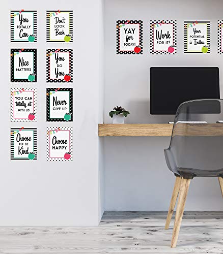 Snapklik.com : Schoolgirl Style Black, White & Stylish Brights 8.5" X ...