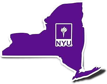 Amazon.com: Desert Cactus New York University Sticker NYU Violets Vinyl ...