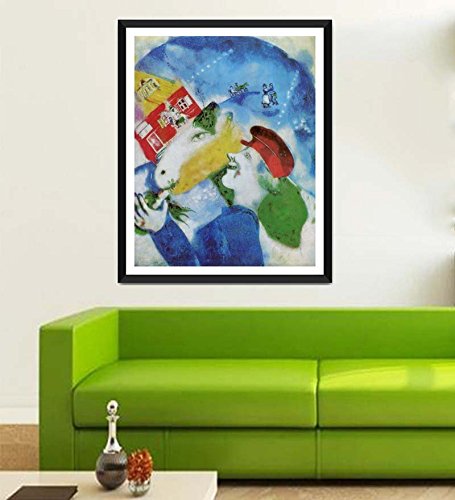 Tallenge Modern Masters Collection - Peasant Life By Marc Chagall ...