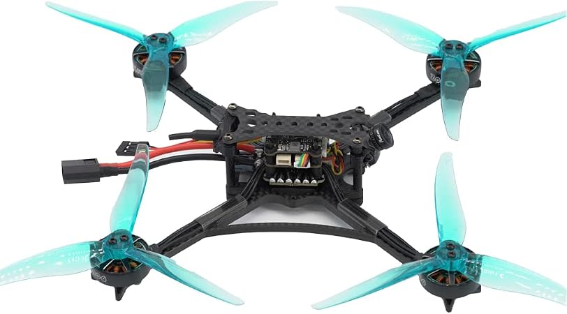 TCMMRC Concept 195 - Dron de carreras con marco de fibra de carbono de ...
