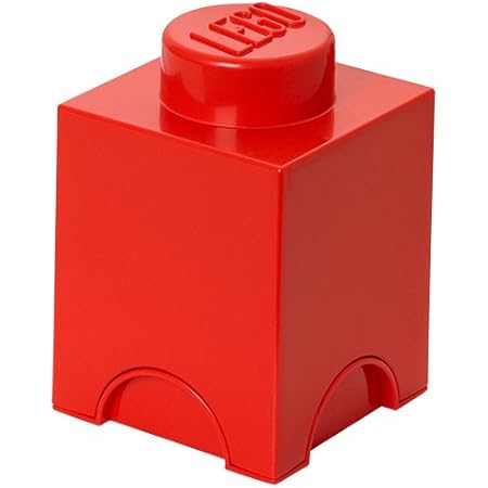 Amazon.com: Room Copenhagen Lego Mini Box, Brick 4, Red: Lunch Boxes ...