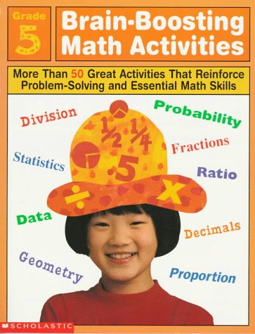 Amazon.com: Brain-Boosting Math Activities : Grade 5: 9780590065450 ...