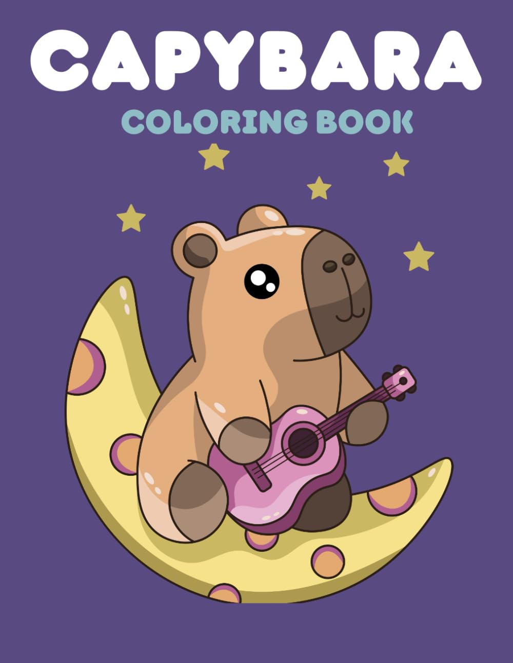 Amazon.com: Capybara Coloring Book: A Coloring Book Filled with Kawaii ...