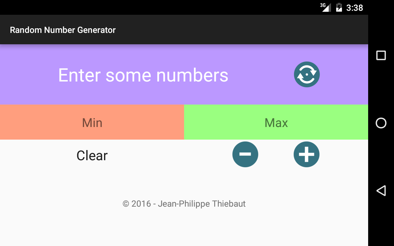 Random Number Generator - App on Amazon Appstore