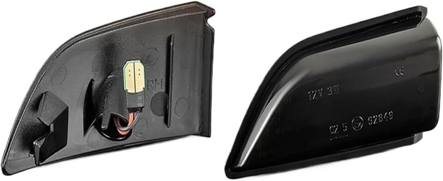 ウインカーライト 用 ボルボ 用 XC60 2008-2013 ターンシグナルライトサイドミラーインジケータ OEM # 31217 ...