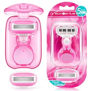Amazon.com: DreamGenius Travel Razors for Women, Travel Size Toiletries ...