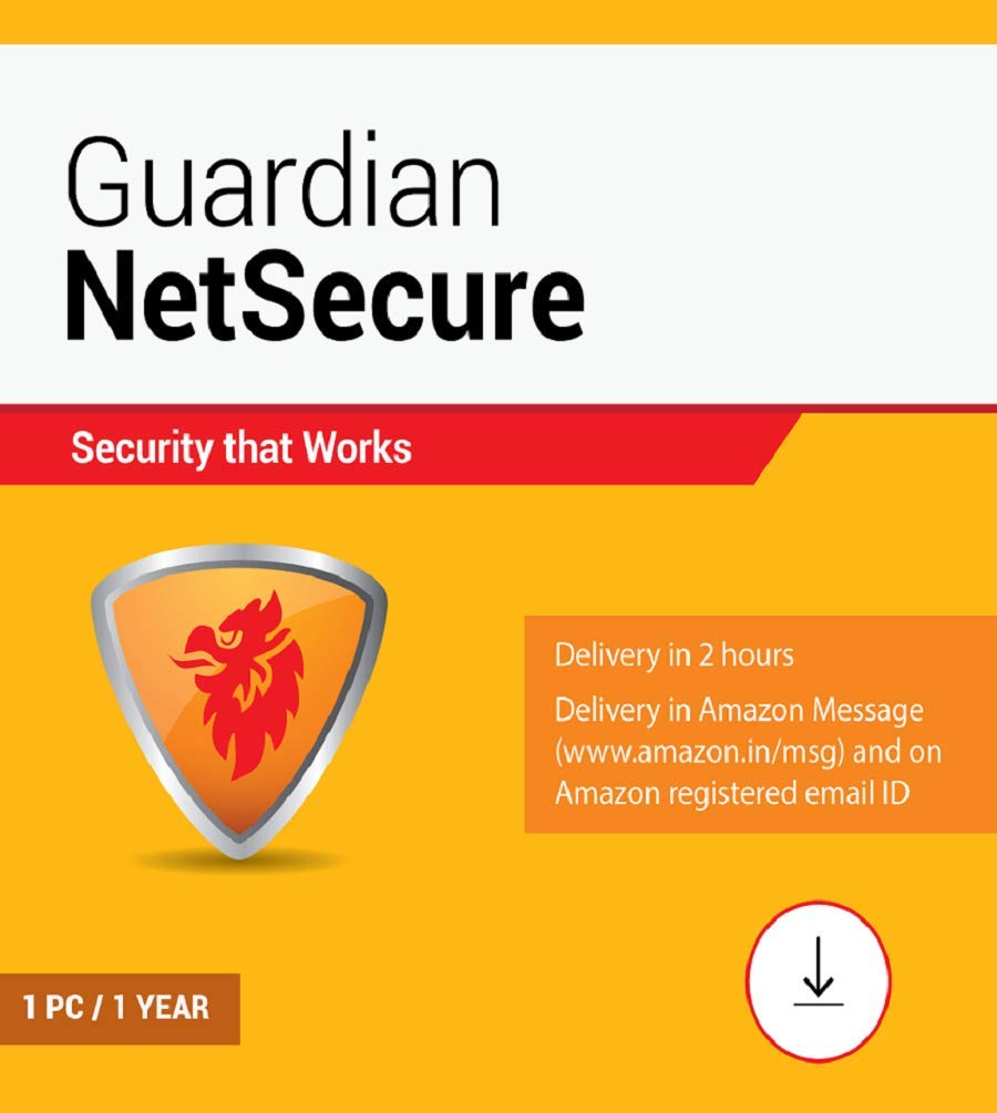 Guardian NetSecure 1 User 1 Year : Amazon.in: Software