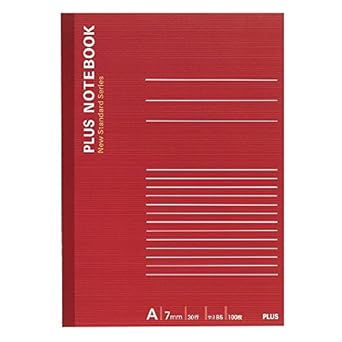 100 sheets NO-010AS 76-707 (semi-B5) A ruled notebook plus No. 6 (japan ...