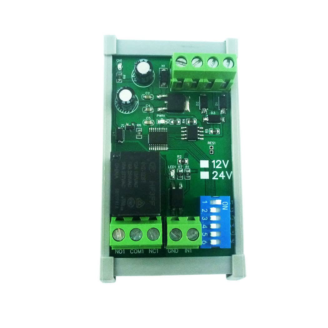 Modbus RTU Relay Module,DC 24V 1/2/4 Channel Digital Relay Switch DiDo ...