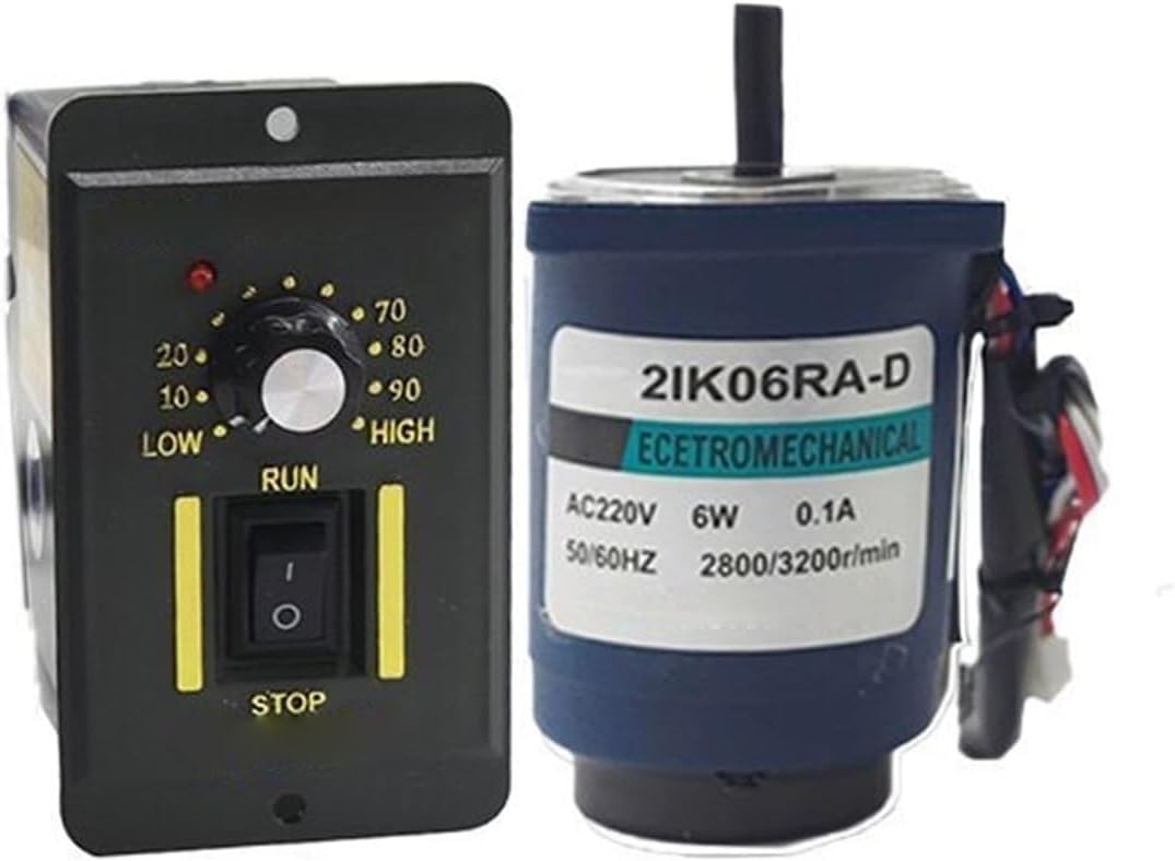 Gfpql Tubular Transmission Single Phase AC Motor 220V Control Speed ...