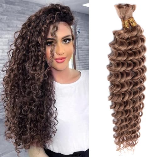 Amazon.com : Ocean Wave Braiding Hair 7 Packs 24 Inch Deep Wave Wavy ...
