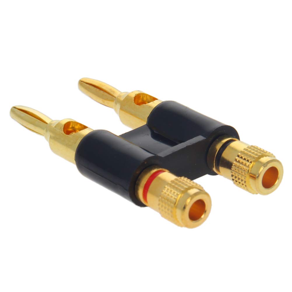 Buy Fielect 3Pcs 4mm Dual Binding Post Terminal Banana Jack Coaxial ...