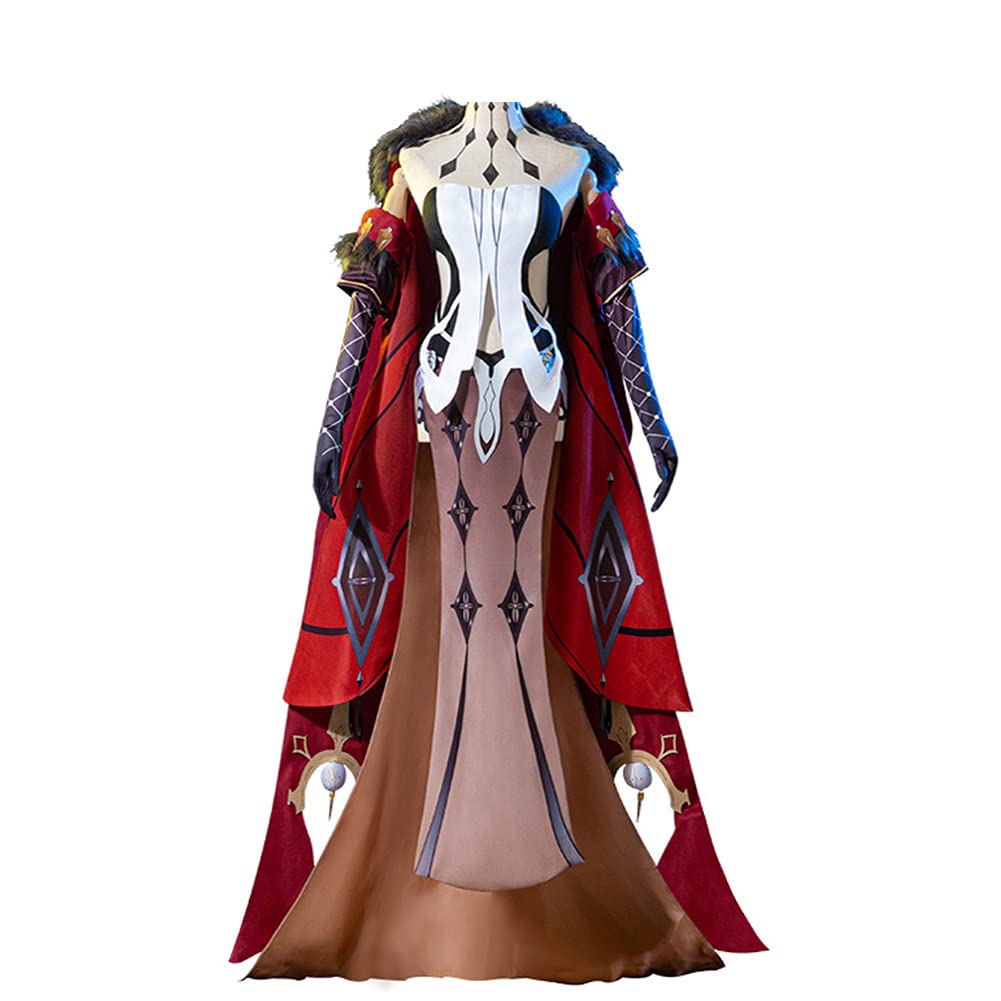 Buy Genshin Impact Shenhe Cosplay Costume Cloud Retainer Bodysuit ...
