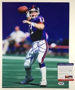 Autographed Simms Photograph - 11x14 COA AA23994 - PSA/DNA Certified ...