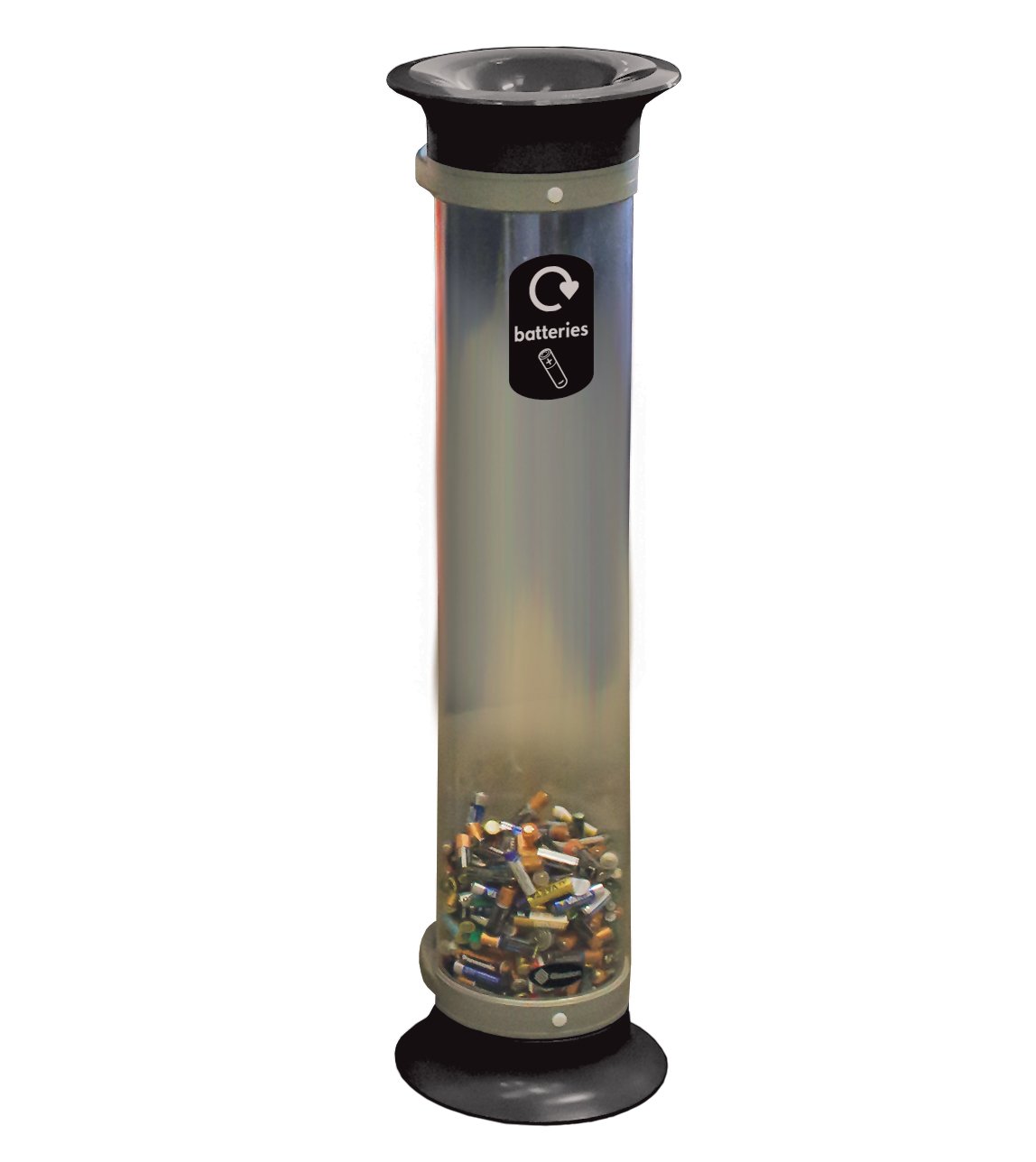 C Thru 15 L Battery Recycling Tube 4 Colours Transparent | Desertcart ...