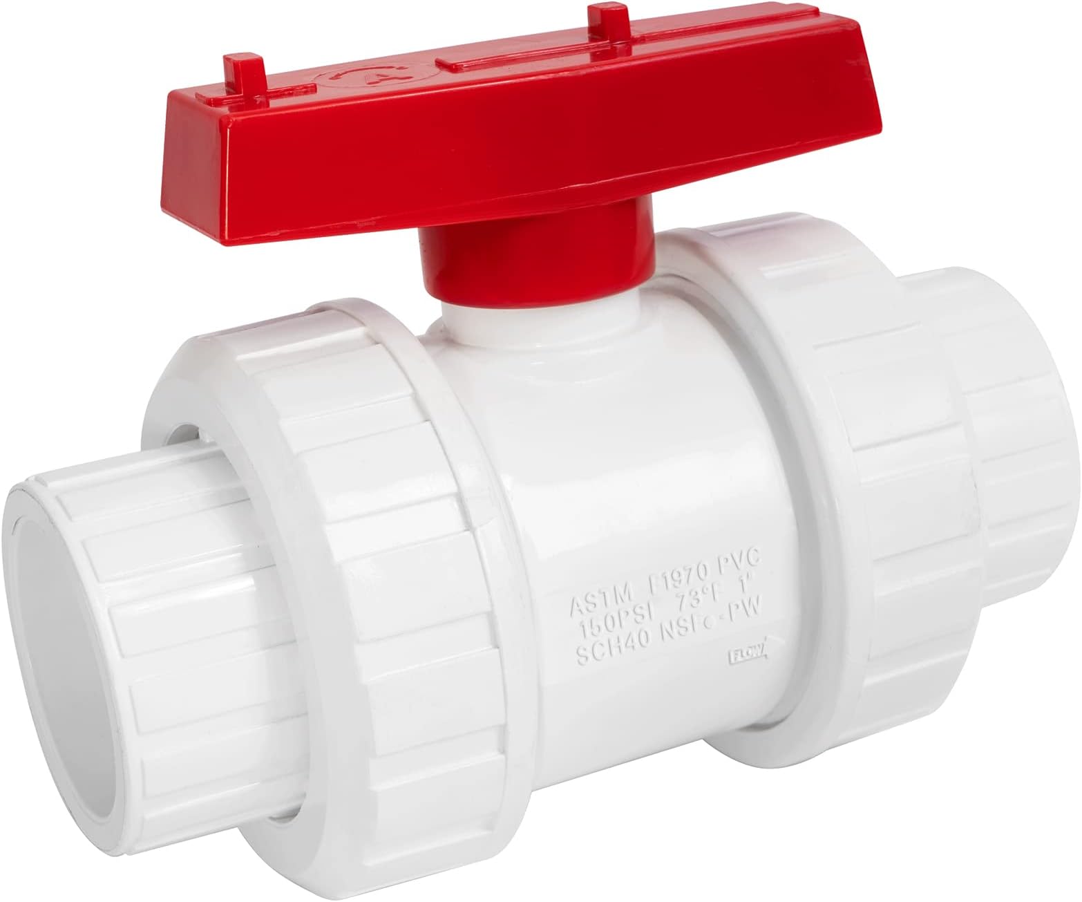 American Valve P200U-40 1" PVC True Union Ball Valve, 1-Inch - Amazon.com