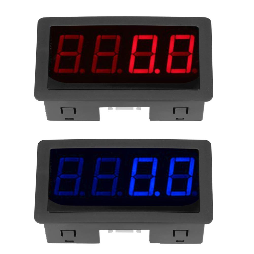 Buy 4 Digital LED Tachometer RPM Speed Meter with Hall Proximity Switch ...