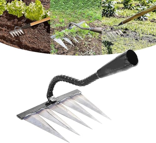 Garden Harke, Schwerlast Gartenrechen Metal Kohlenstoffstahl Garten ...