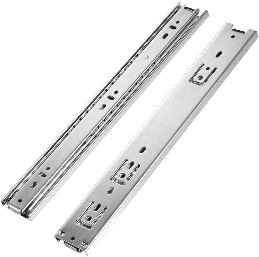 Amazon.com: AOLISHENG 5 Pair Full Extension Drawer Slides Rail 8 10 12 ...