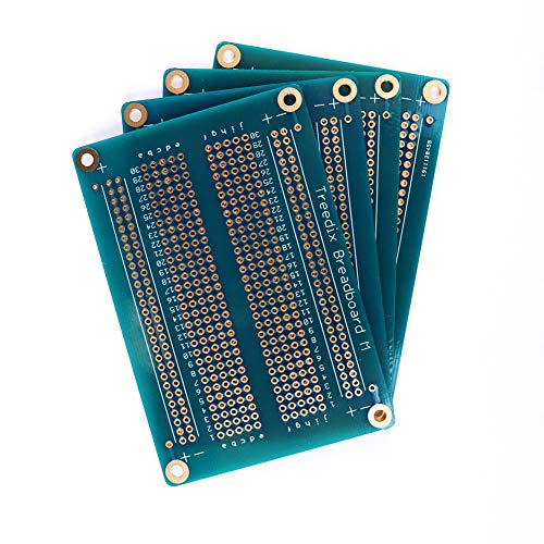 Snapklik.com : Treedix 4 Pcs Universal Board Solderable BreadBoard PCB ...