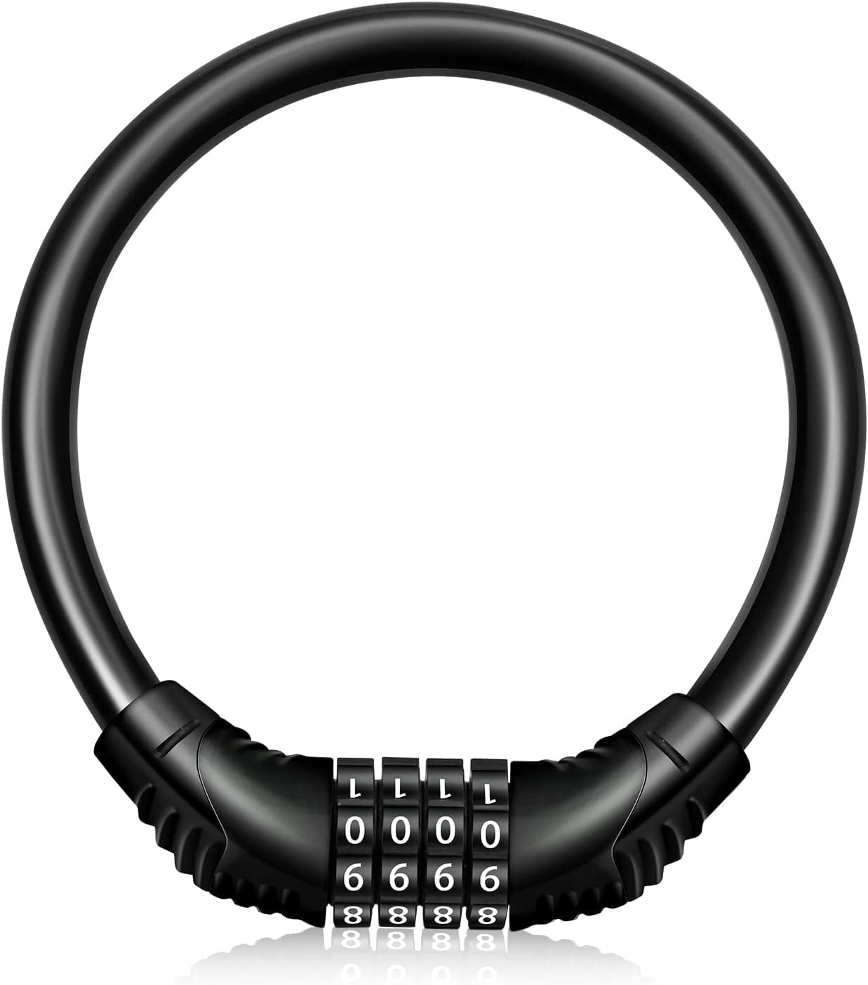 Amazon.com: Bike Lock Portable Bike Locks Cable High Security Bicycle ...