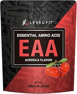 Amazon | LEVEL．FIT EAA 人工甘味料不使用 無添加 アセロラ風味 630g | LEVEL．FIT | BCAA